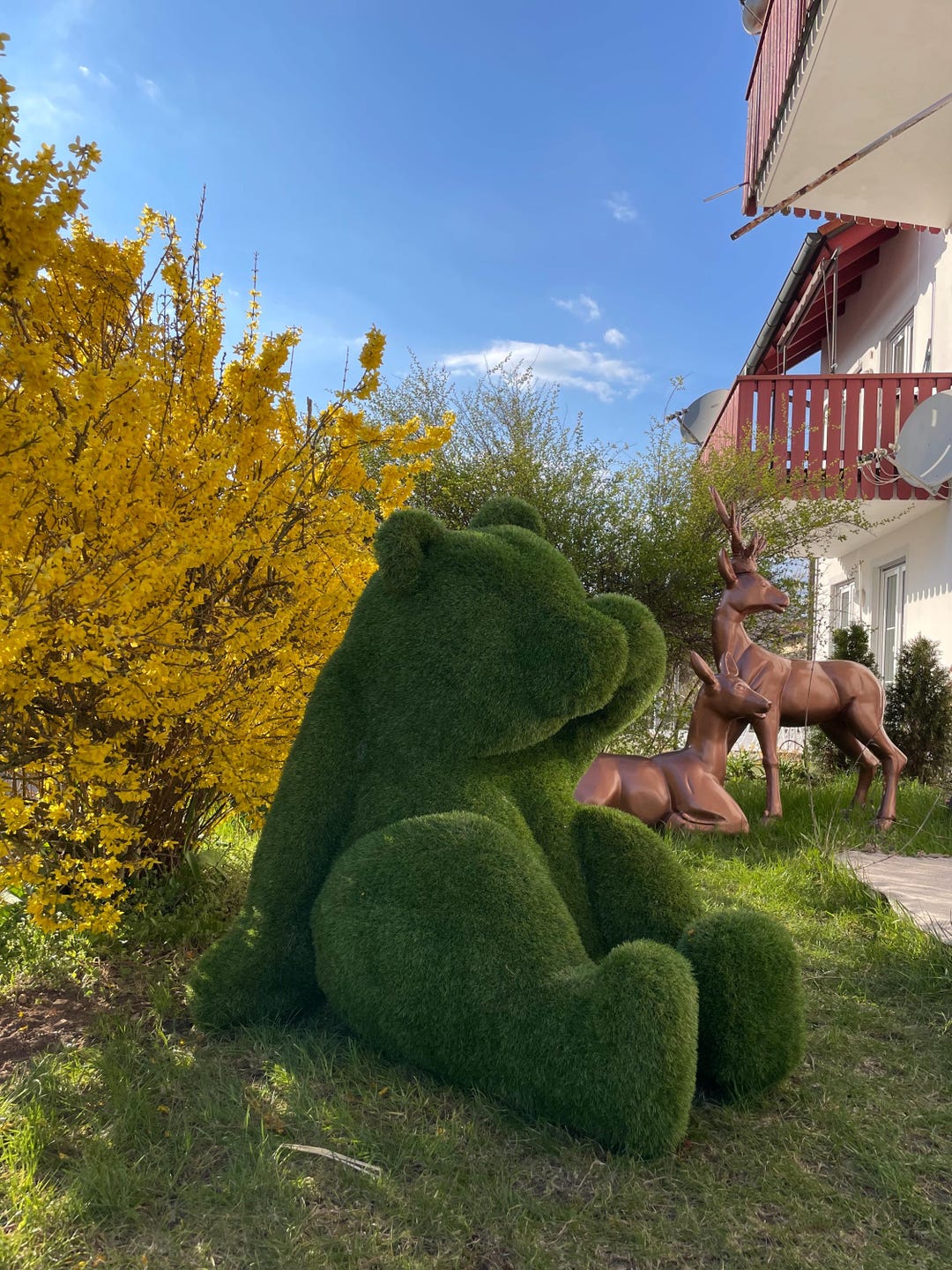 Topiary Teddy Bear Garden - Etsy