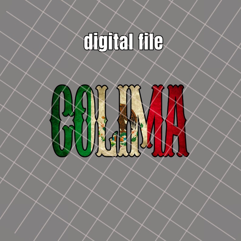Logotipo de Colima archivo png digital / Archivo de - Etsy México