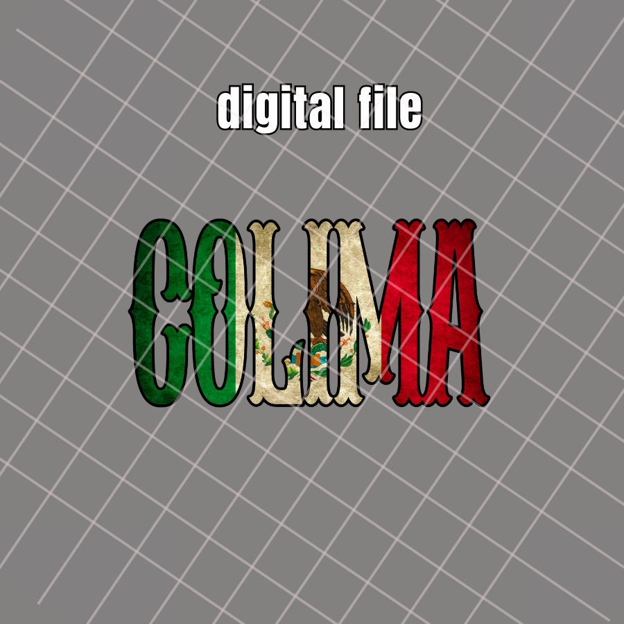 Logotipo de Colima archivo png digital / Archivo de - Etsy México