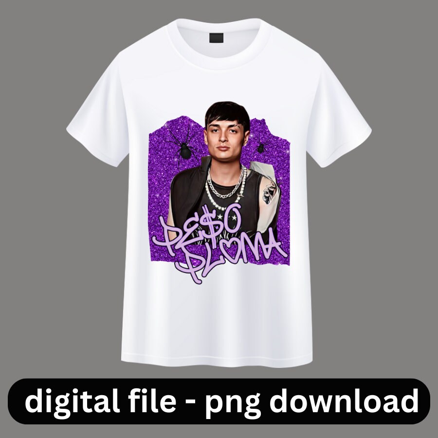 Peso Pluma Purple Spider / Doble P Digital Png File / Peso Pluma ...