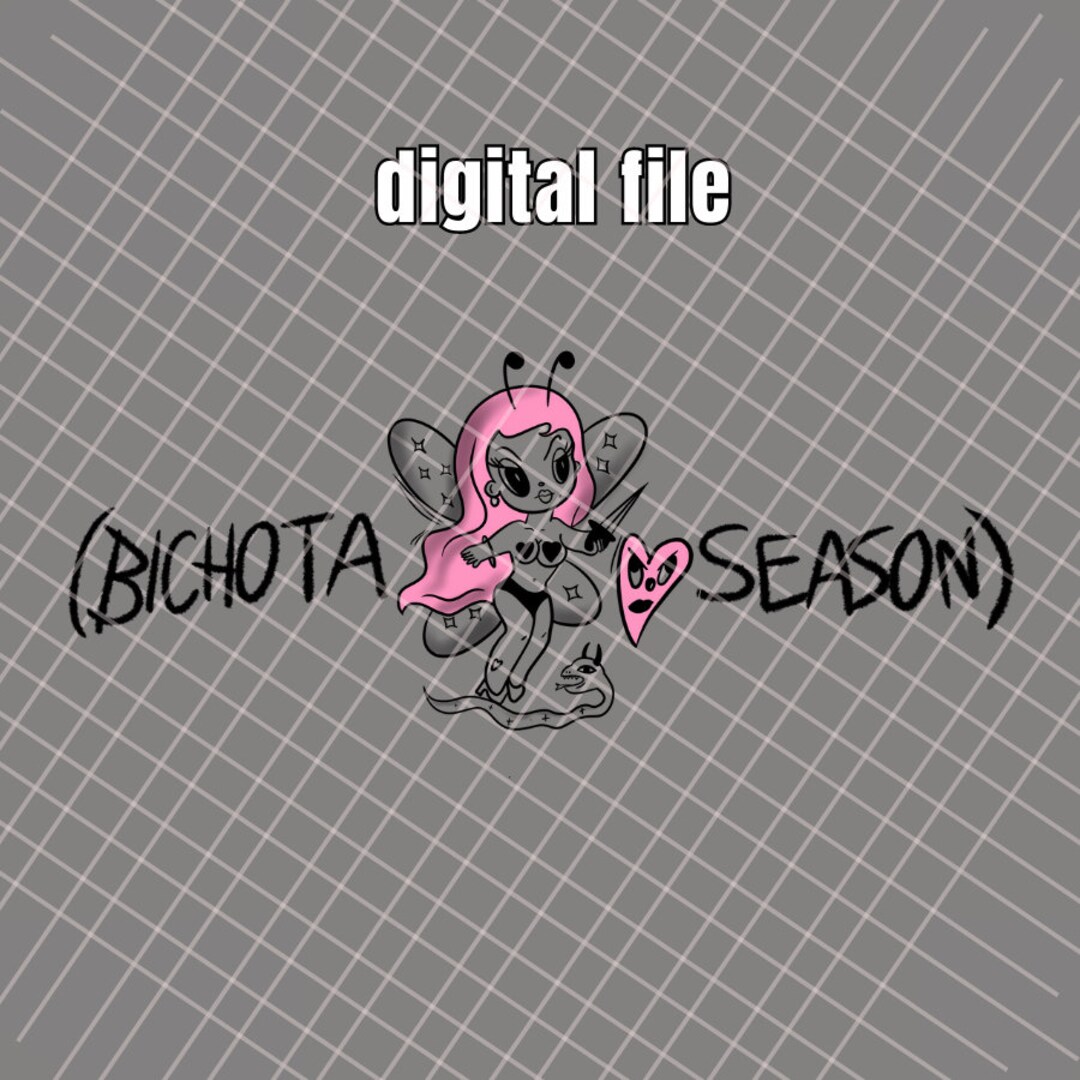 Karol G Bichota Season Fairy Pink Digital Png File / MSB Cartoon ...
