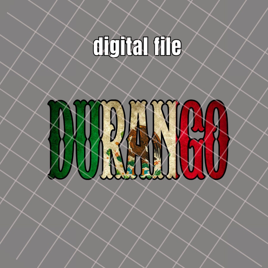 Durango Logo Digital Png File / Mexico Sublimation File - Etsy