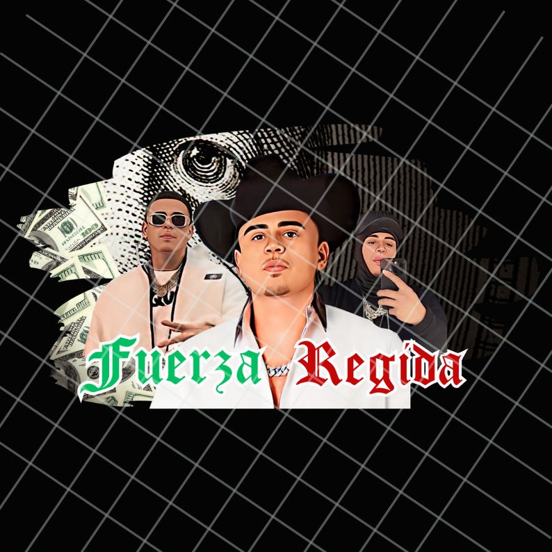 Fuerza Regida Digital Png File / JOP Cartoon Sublimation File / T-shirt ...