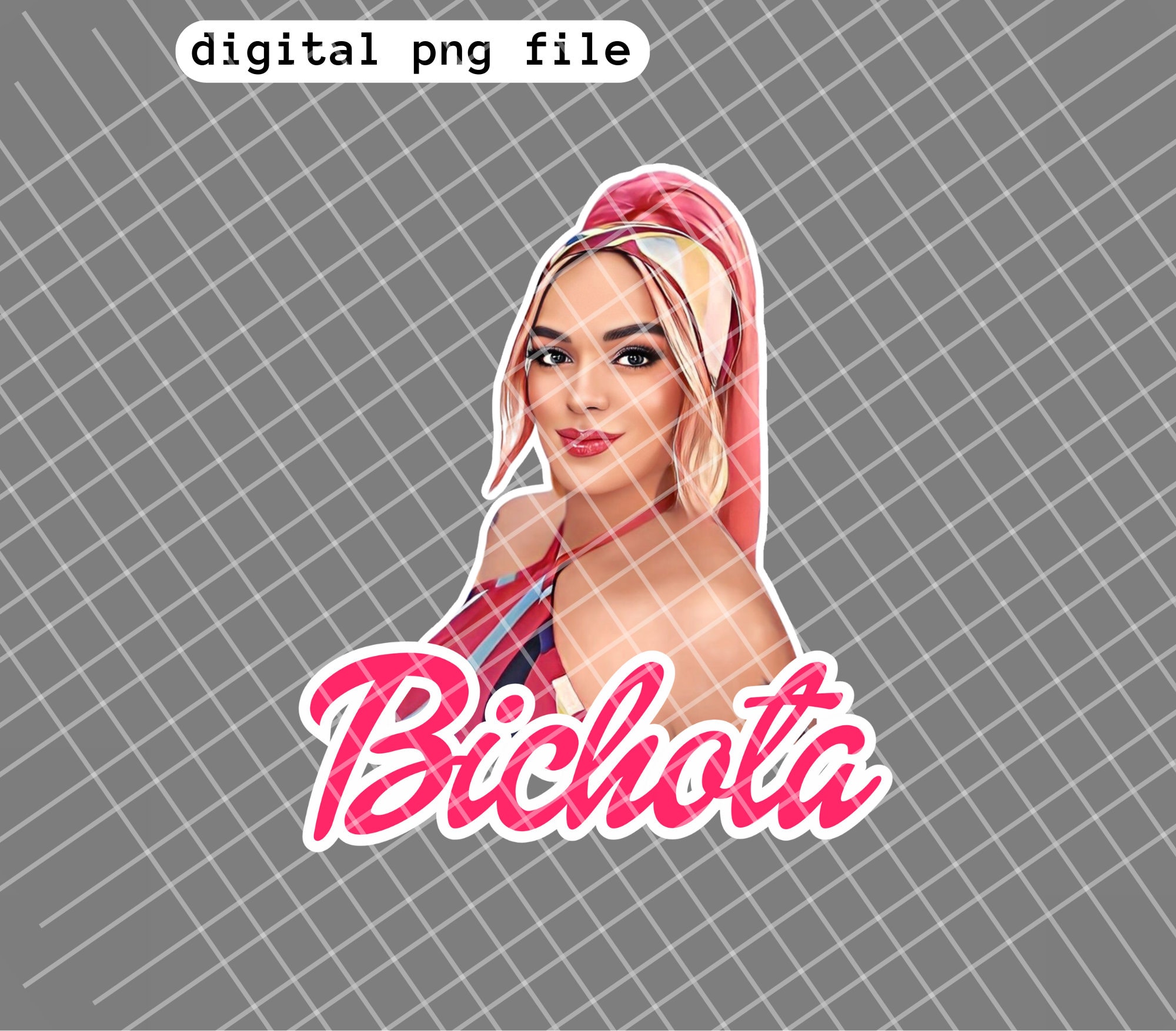 Karol G Bichota Doll Box Digital Png File / MSB Cartoon - Etsy