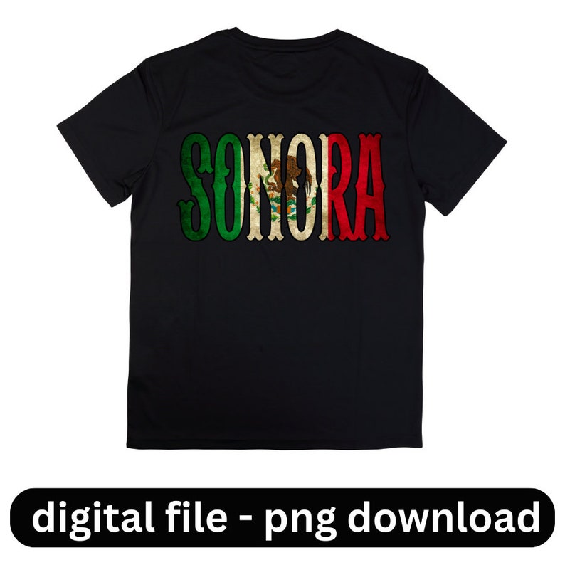 Sonora Logo Digital Png File / Mexico Sublimation File - Etsy