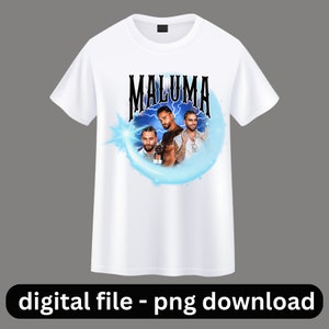 Maluma Blue Logo / Don Juan / Papi Juancho Digital Png File ...