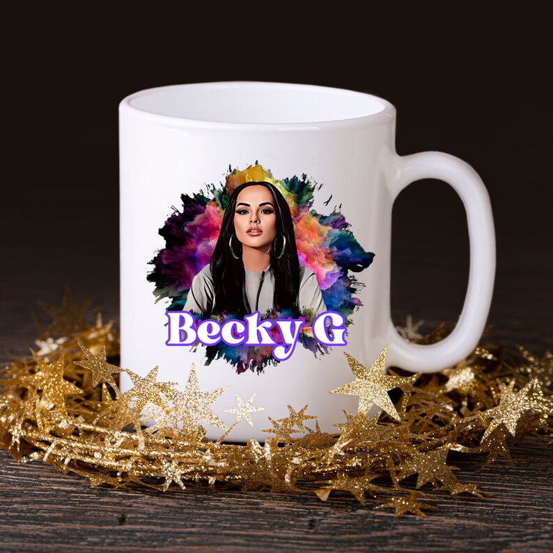 Becky G Colorful Digital Png File / Becky G Cartoon - Etsy