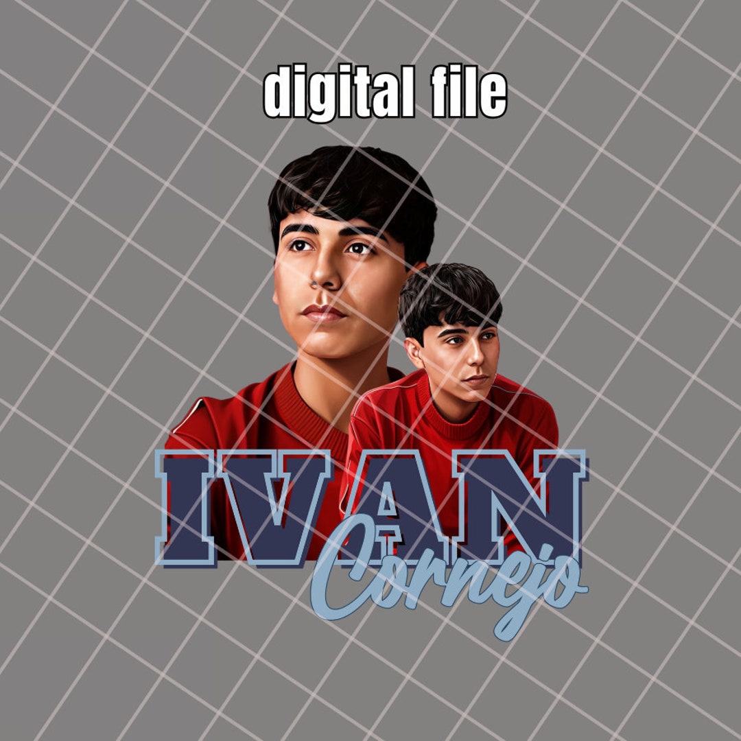 Ivan Cornejo Portrait Digital Png File / Sublimation File / T-shirt Png ...