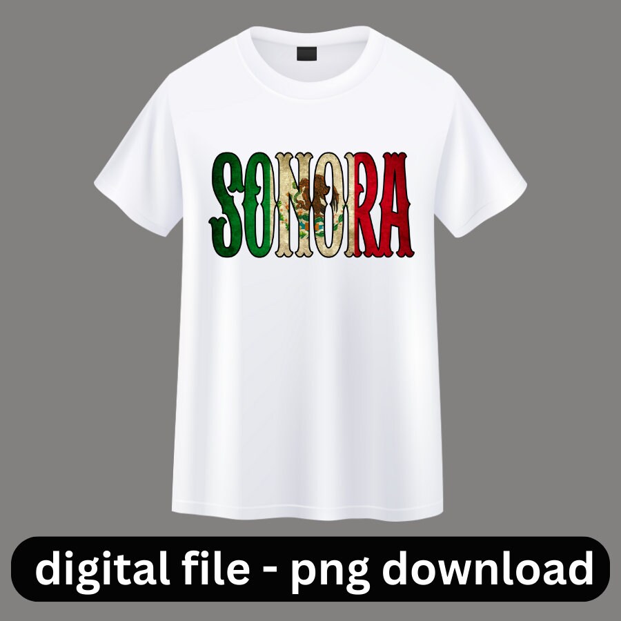 Sonora Logo Digital Png File / Mexico Sublimation File - Etsy