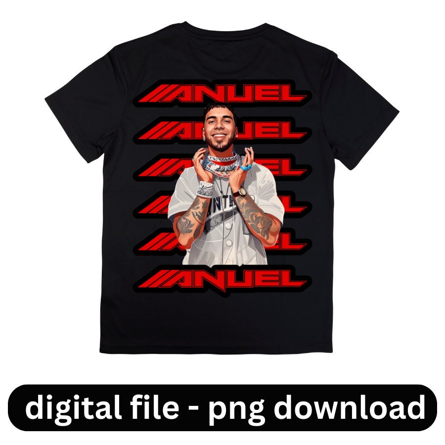 Anuel AA / El Dios Del Trap Png File / Real Hasta La Muerte - Etsy