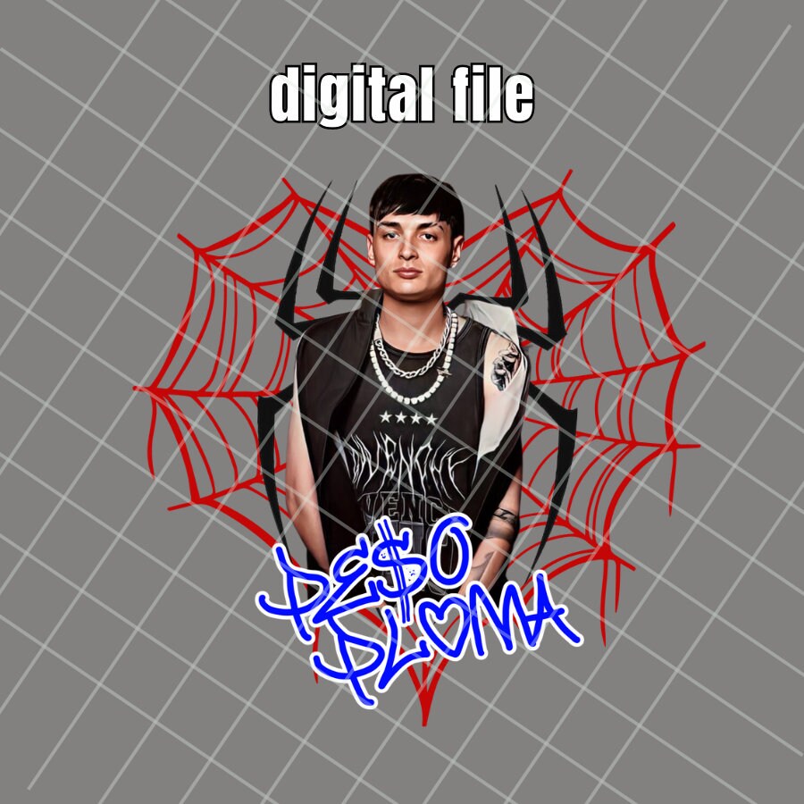 Peso Pluma Spider Logo / Doble P Digital Png File / Peso Pluma - Etsy ...