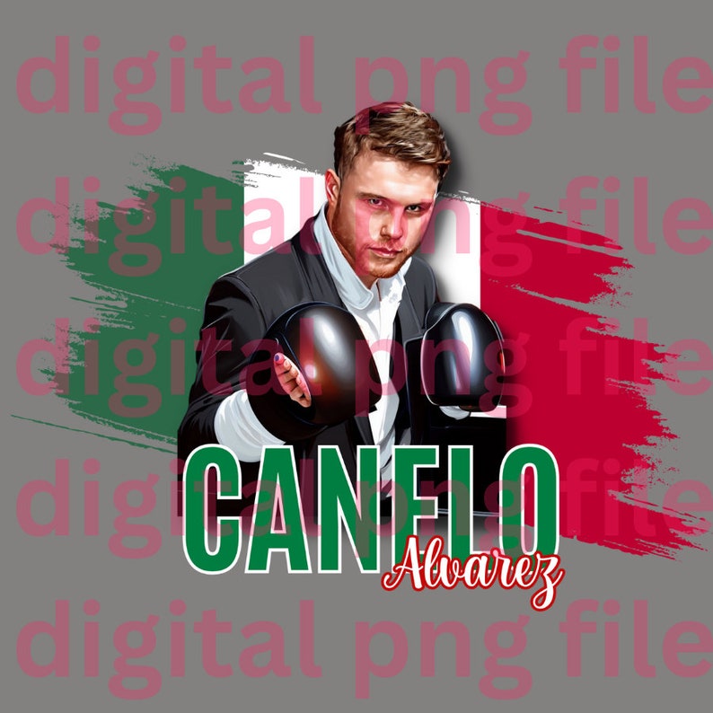 Canelo Alvarez Logo Digital Png File / Canelo Cartoon - Etsy
