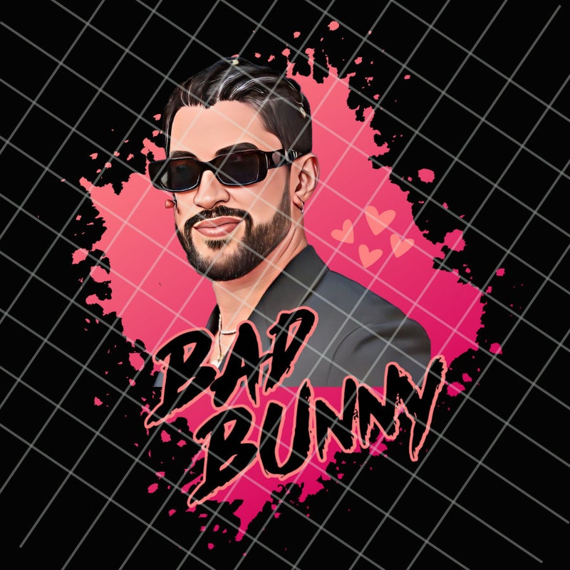 Bad Bunny Png - Etsy