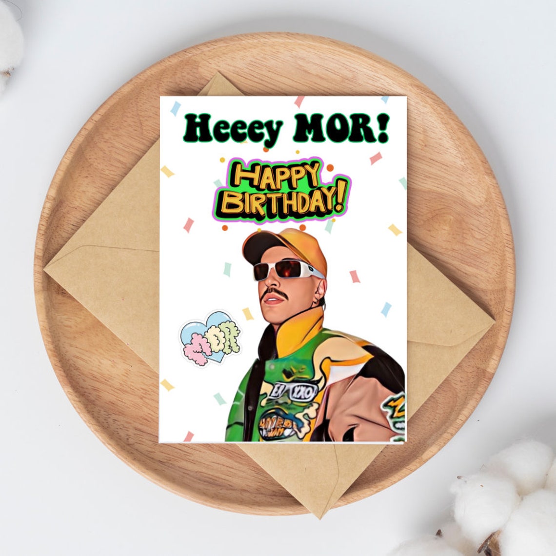 Mor Printable Card / Ferxxo Png Card Design / Feid Birthday Card - Etsy