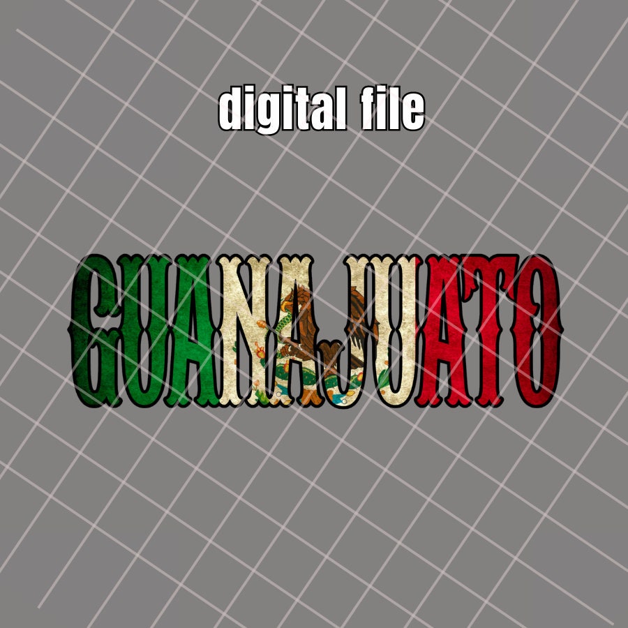Guanajuato Logo Digital Png File / Mexico Sublimation File - Etsy