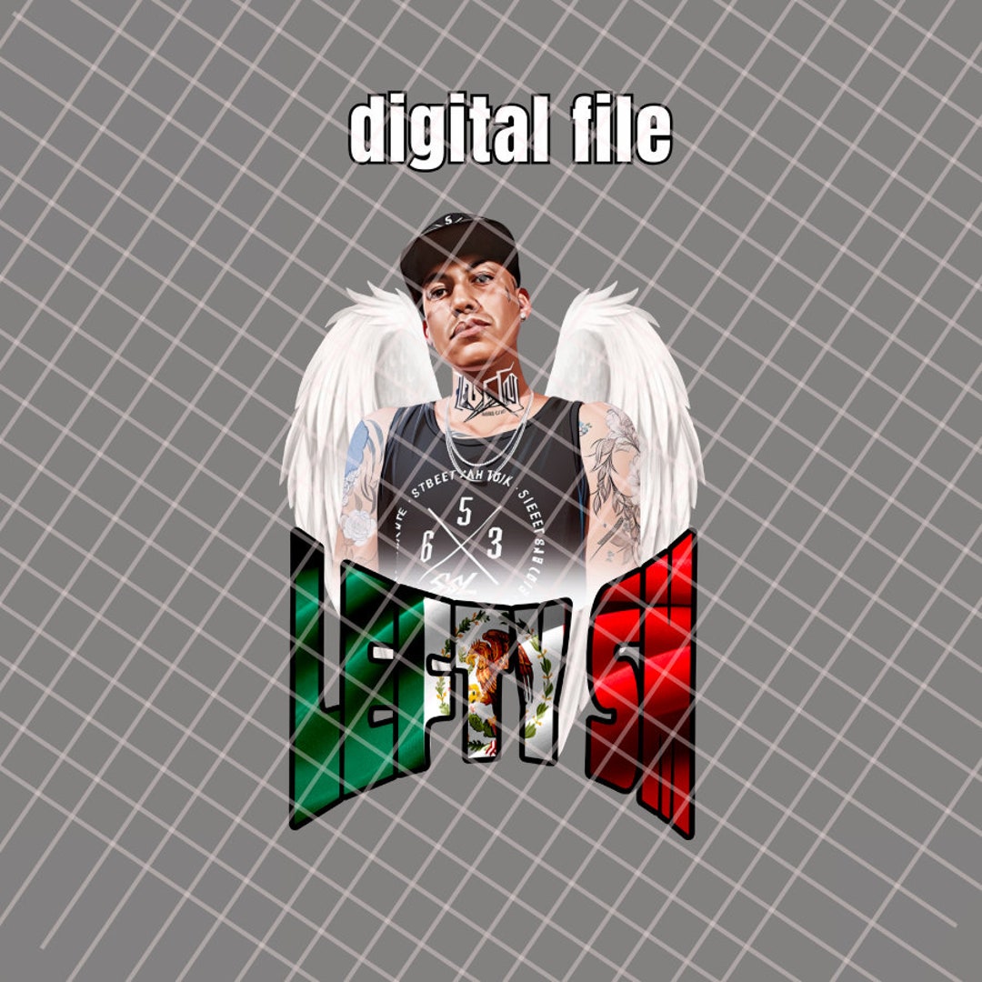 Lefty SM Logo Mexican Flag Digital Png File /mexican Rapper - Etsy