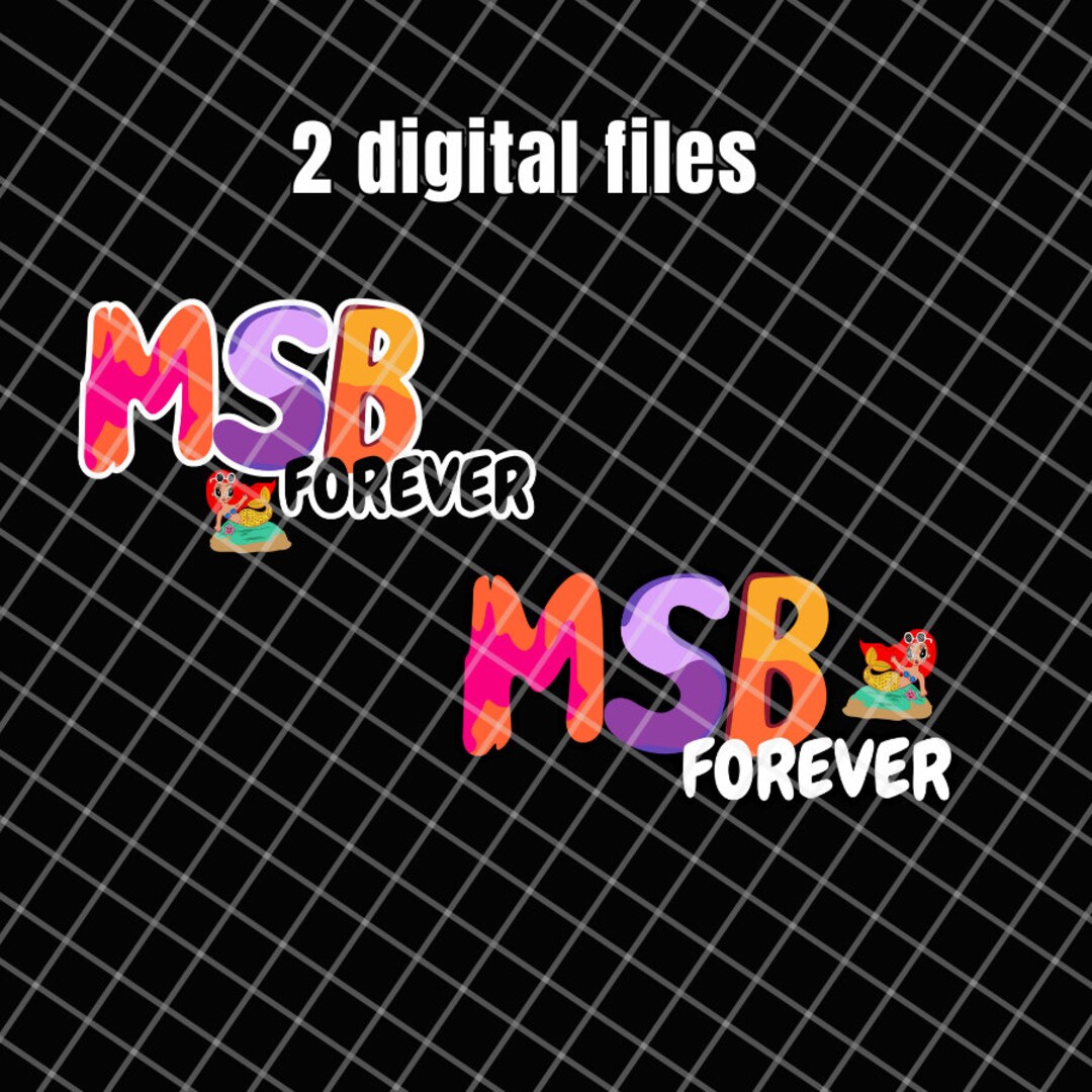 Karol G 2 Files MSB Forever Digital Png File / Mañana Sera Bonito Sublimation File / T-shirt ...