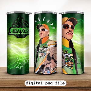 Feid Png File / Ferxxo Sublimation Straight Tumbler Design / DTF ...