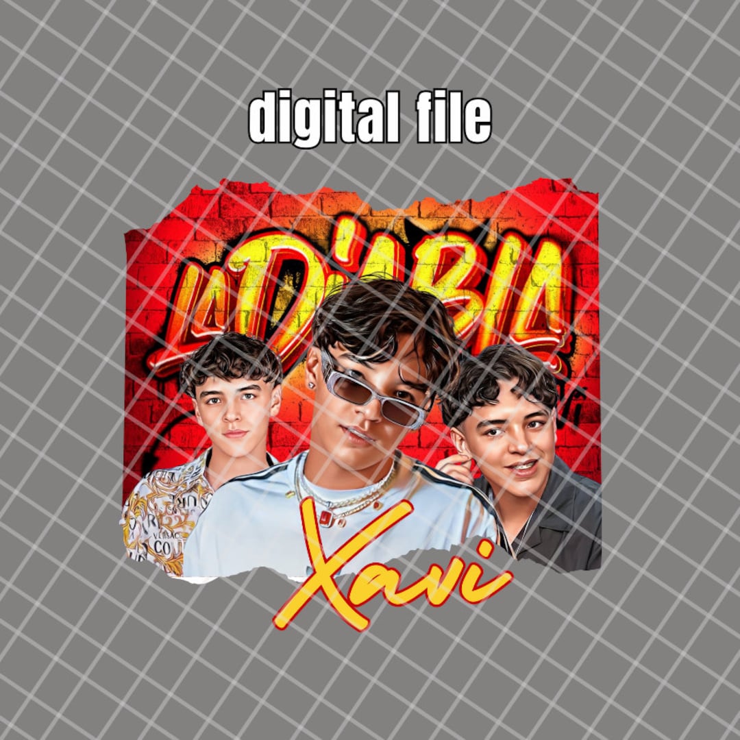 Xavi / La Diabla Png File / Sublimation File / T-shirt Png Design / DTF ...