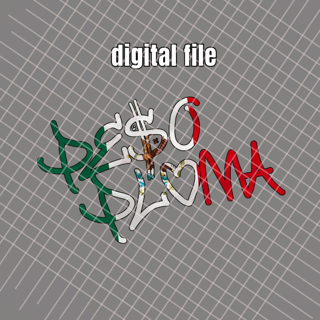 Peso Pluma Mexico Logo / Doble P Digital Png File / Peso Pluma ...