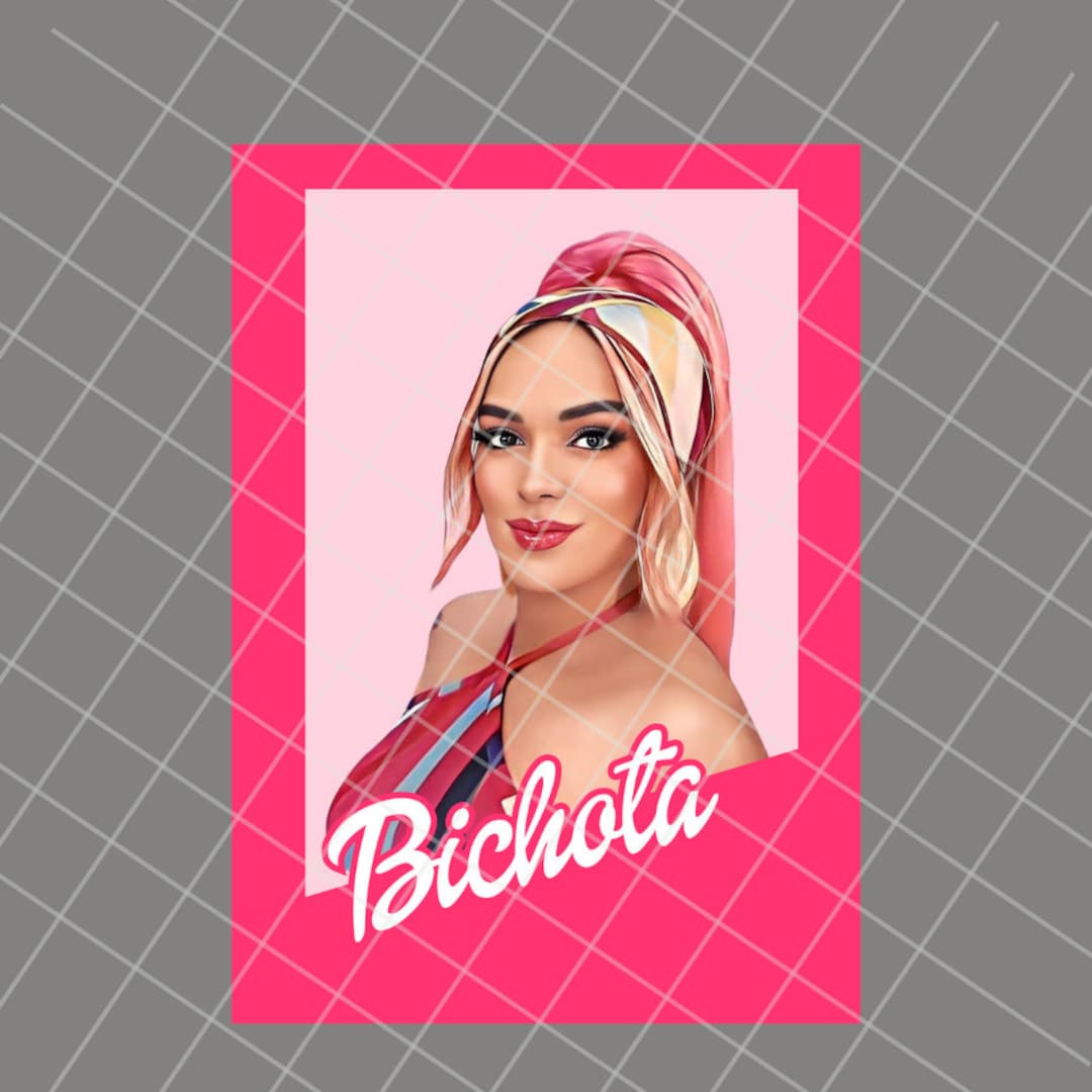 Karol G Bichota Doll Box Digital Png File / MSB Cartoon Sublimation ...
