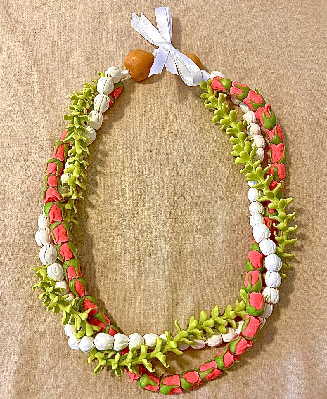 Triple Strand Pikake/pakalana/lokelani Entwined or Can Buy as a Single ...