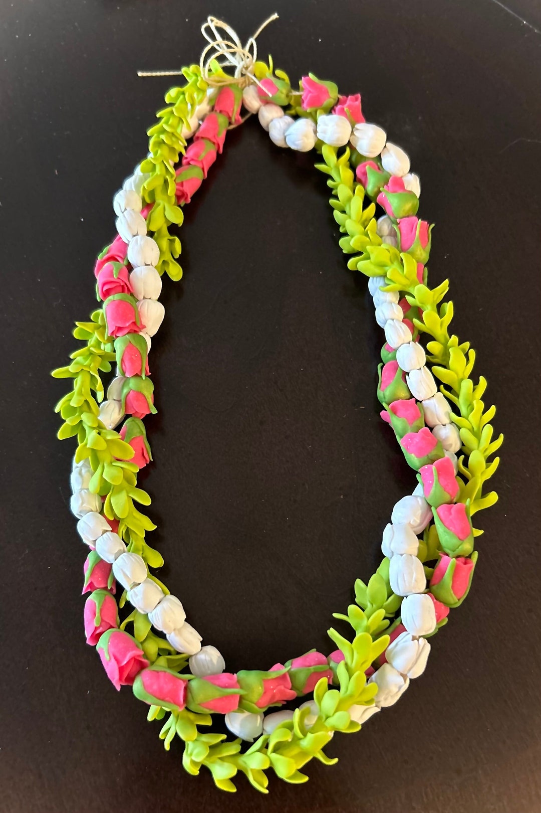 Triple Strand Pikake/pakalana/lokelani Entwined or Can Buy as a Single ...