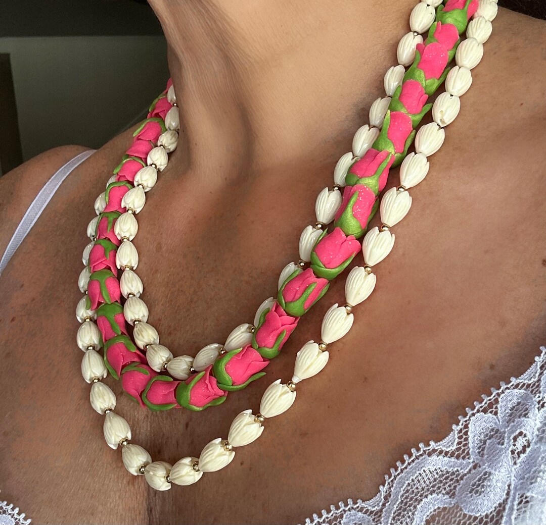 Lokelani and Pikake 3-strand Choker - Etsy