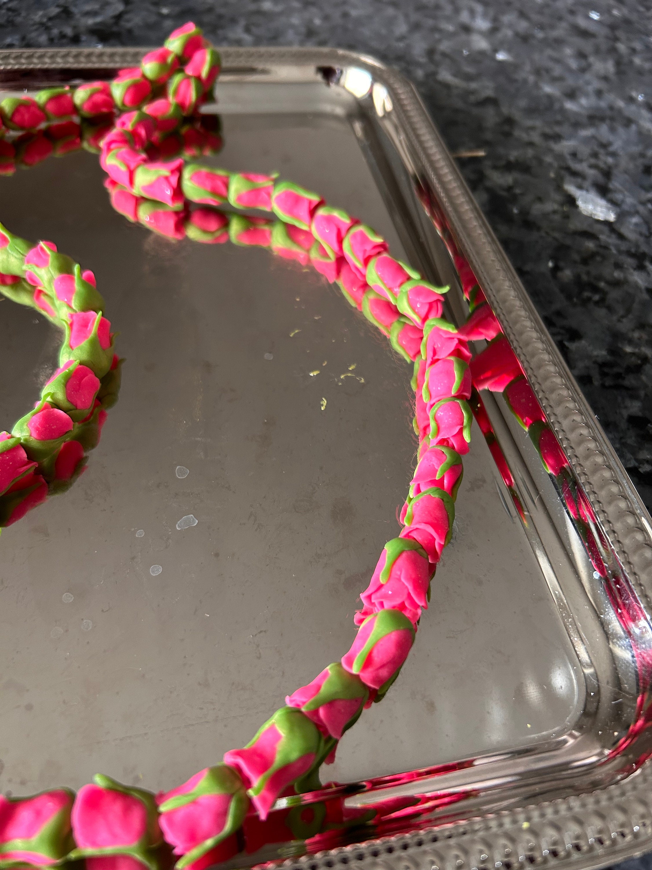 Triple Strand Pikake/pakalana/lokelani Entwined or Can Buy as a Single ...