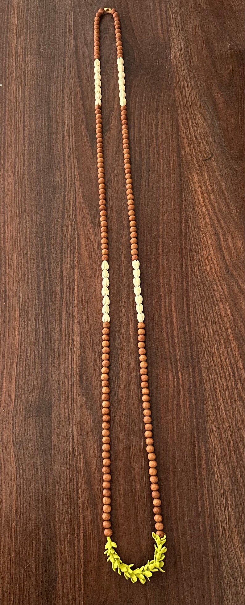 Long Pakalana/iliahi/pikake Necklace - Etsy