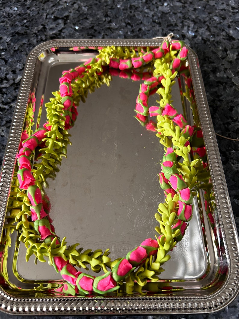 Triple Strand Pikake/pakalana/lokelani Entwined or Can Buy as a Single ...