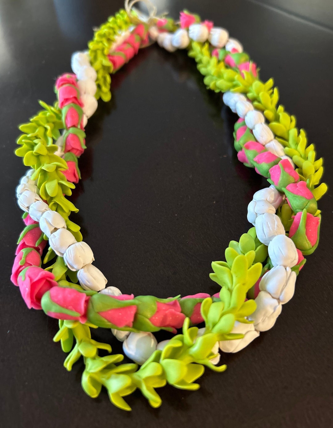 Triple Strand Pikake/pakalana/lokelani Entwined or Can Buy as a Single ...