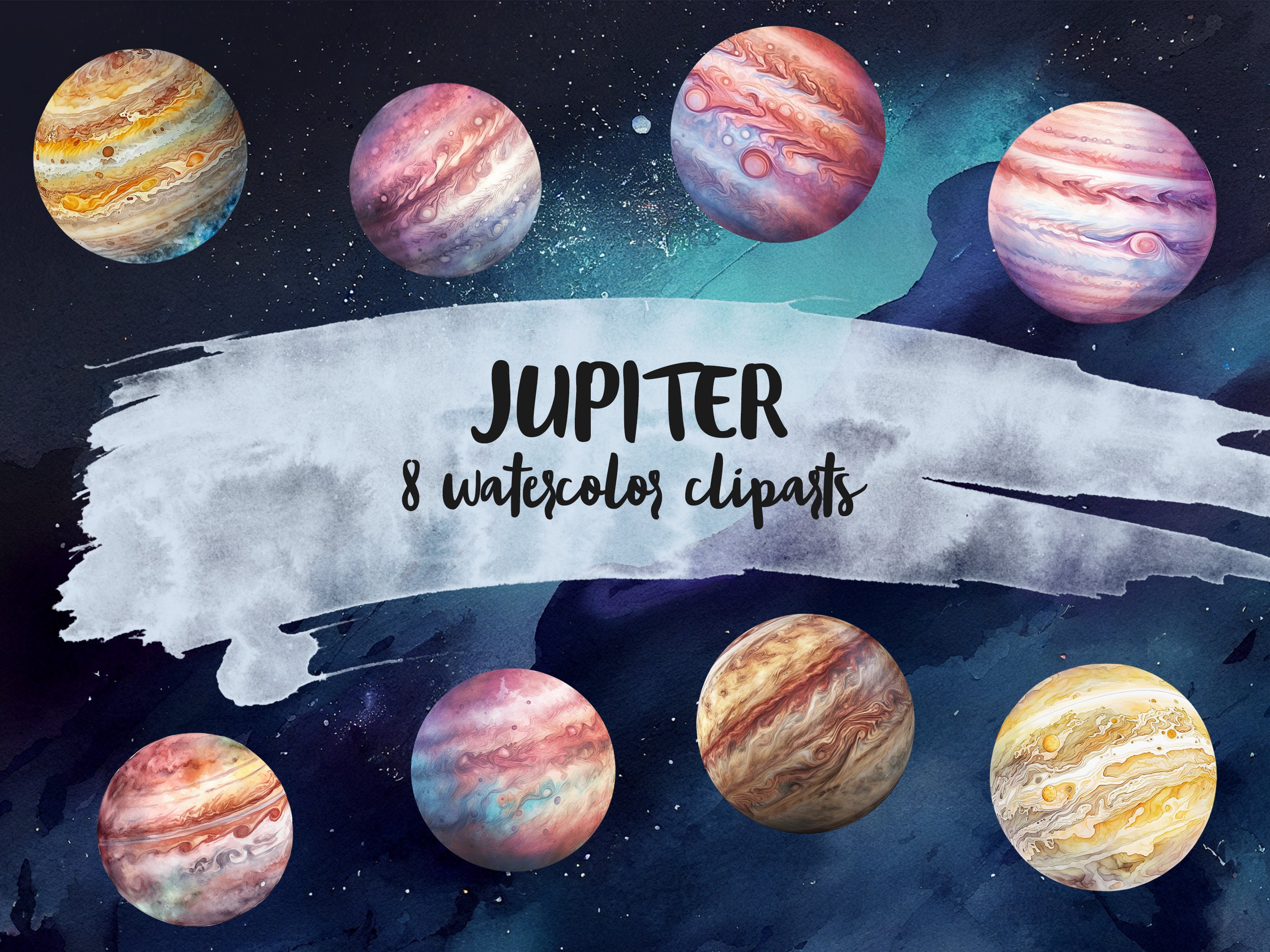 Planet Jupiter Clip Art