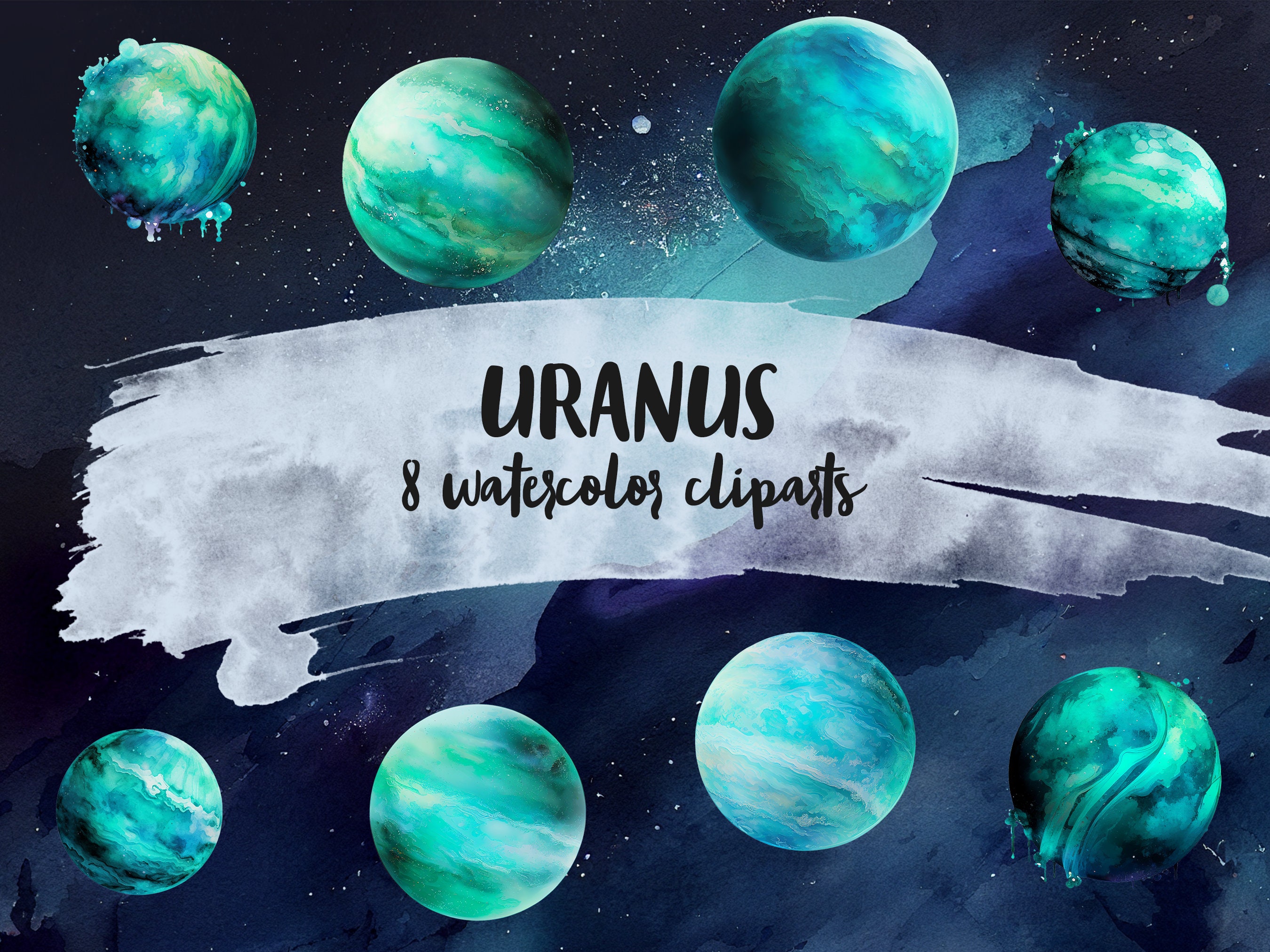 Uranus Planet Clipart