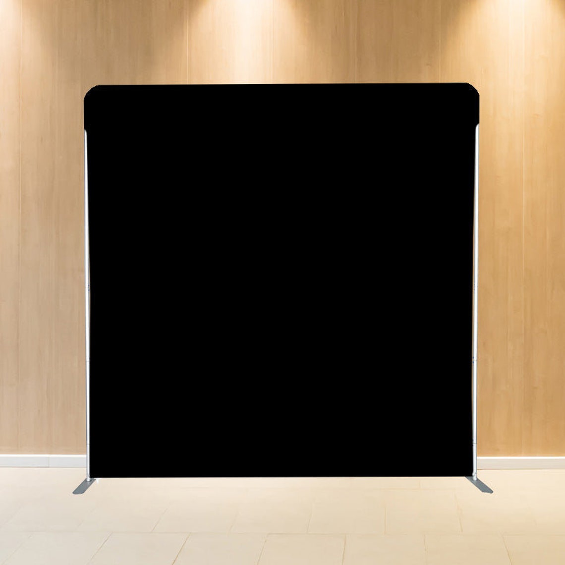 Photobooth Blackout Backdrop for Tension Fabric Pillow Backdrop 8x8ft ...