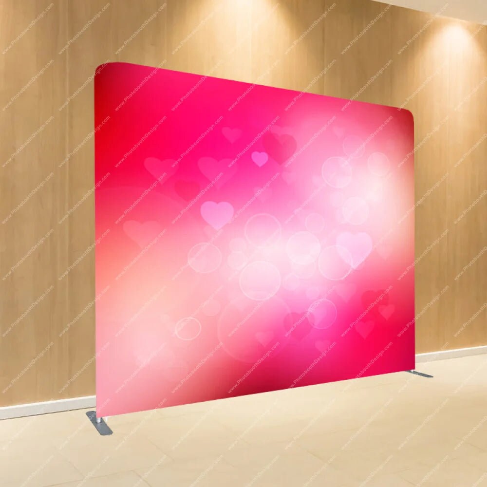 Bokeh Hearts Pillow Cover Backdrop Photobooth Tension Fabric Pillow ...