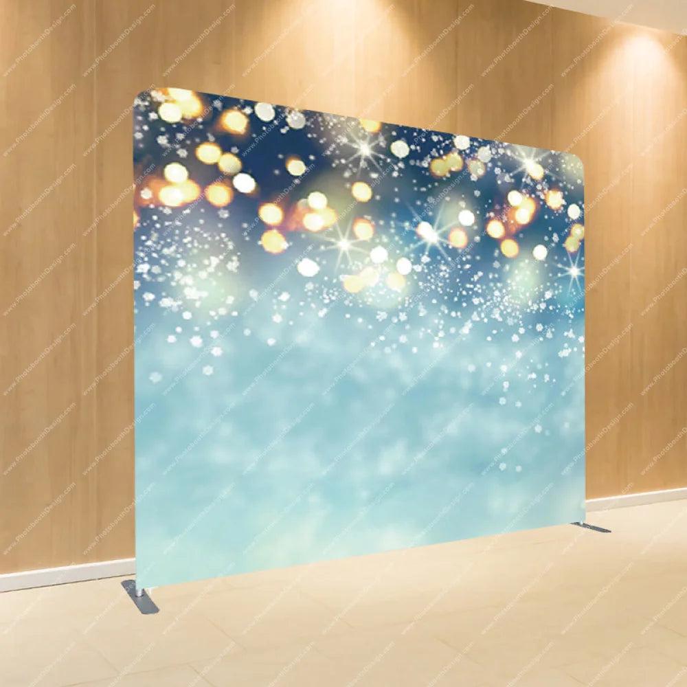 Twinkling Winter Lights Bokeh - Pillow Cover Backdrop Photobooth ...