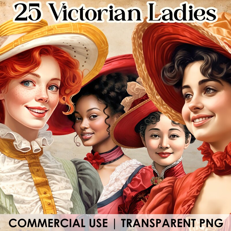 Victorian Ladies - Etsy