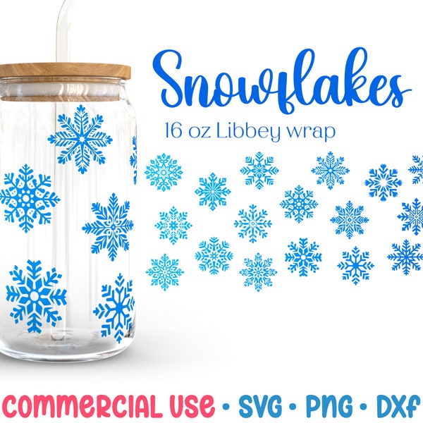 Snowflake Glassware - Etsy