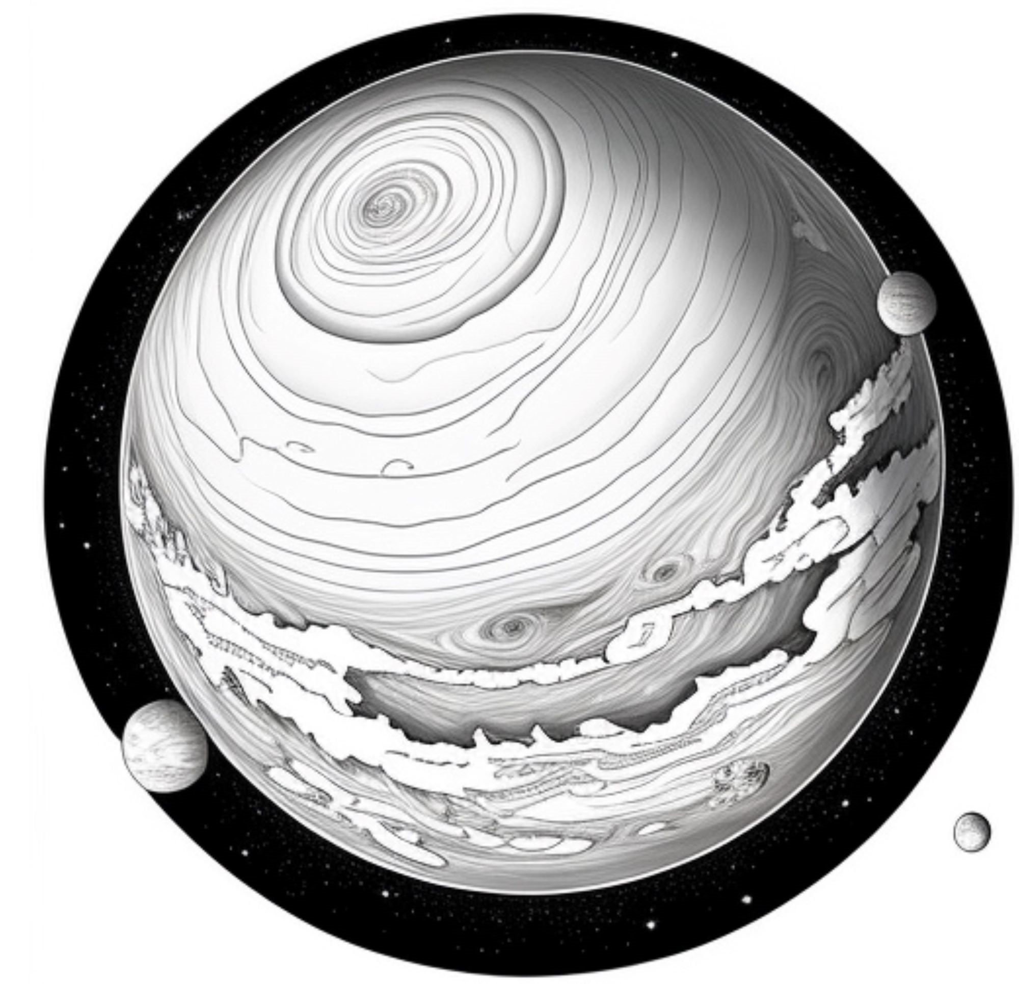 Printable Planet Coloring Pages - Etsy