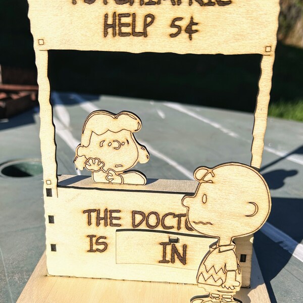 The Doctor is in Peanuts Sign - Etsy