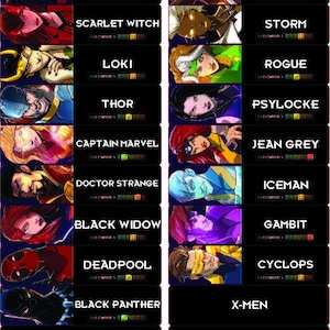 Dice Throne Tray Character Labels - Digital File - Includes Season 1 ...