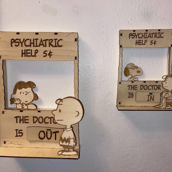 Peanuts Psychiatric Help 5 Cents - Etsy