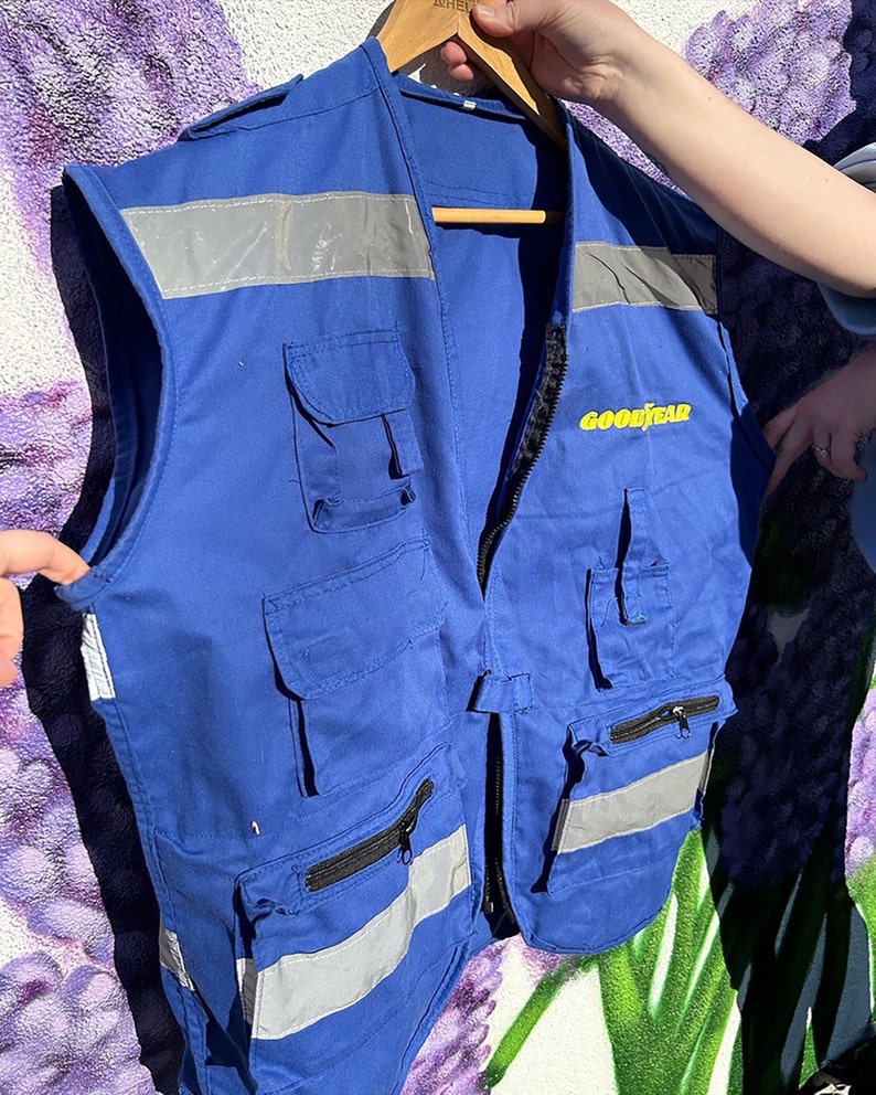 Vintage Goodyear Work Vest Vintage Mechanic Good Year Street Wear ...