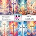 Cross Printable Bookmarks, 8 Digital Designs, 2 X 6 Inch, Separate PNG ...