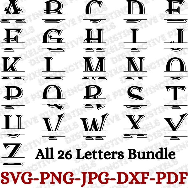 Alphabet Divider - Etsy