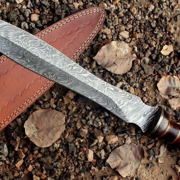 Damascus Dagger - Etsy