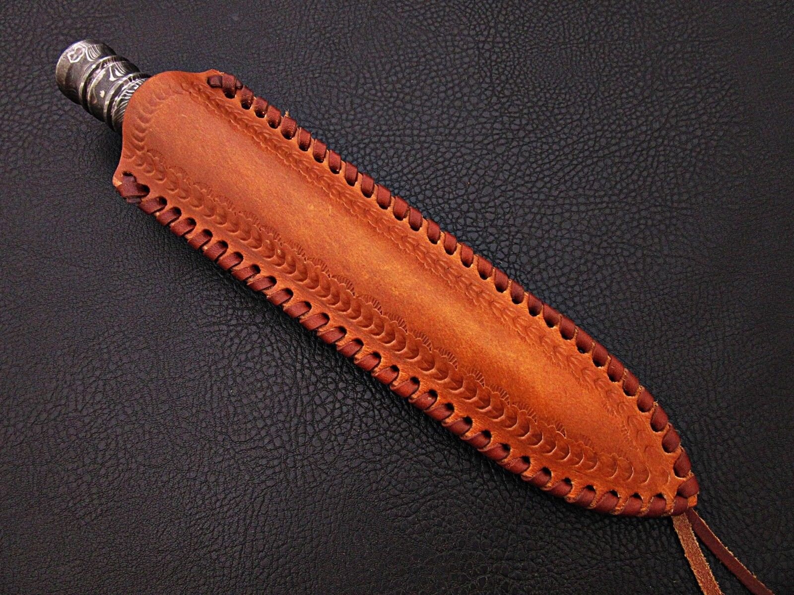 Handmade Cyclone Tri-edge Dagger Twisted Blade Damascus Blade D2 Tool ...