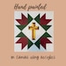 Christian Barn Quilt, Canvas Barn Quilt, Cross Barn Quilt, Hand Painted ...