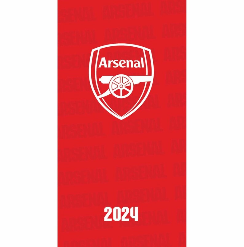Arsenal FC Slim Diary 2024 Football Diary Gift for Him Sports Notebook ...